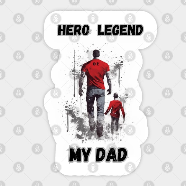 Best Dad Ever - Father's Day - Fathers Day Gift - Sticker | TeePublic